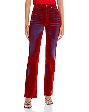 RE/DONE 70s Bootcut High Rise Long Bootcut Jeans