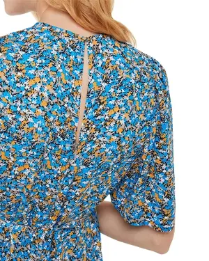 Whistles Tallie Ditsy Bouquet Midi Dress