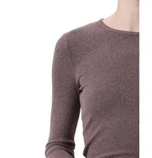 AGOLDE Delphi Slim Tee - Ceramic