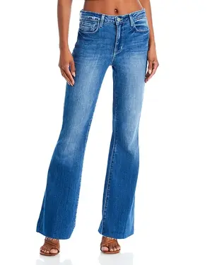 Women's Mid-Rise Flare Jeans