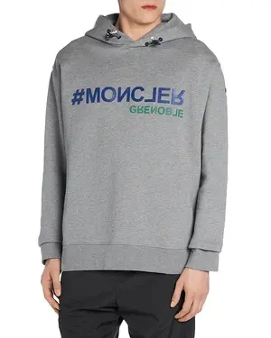 Moncler Long Sleeve Logo Hoodie