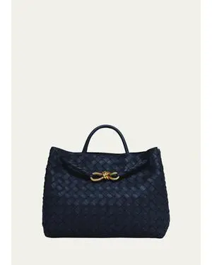 Bottega Veneta Andiamo Top-handle Bag - Midnight