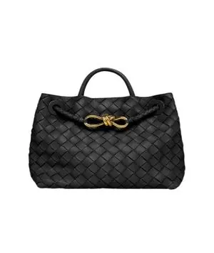 Bottega Veneta Andiamo Shoulder Bag - Black