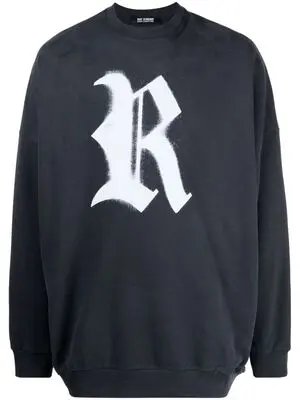 Raf Simons Logo-print Cotton Sweatshirt