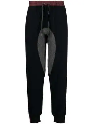 Kolor Drawstring-waistband Knitted Trousers - Grey