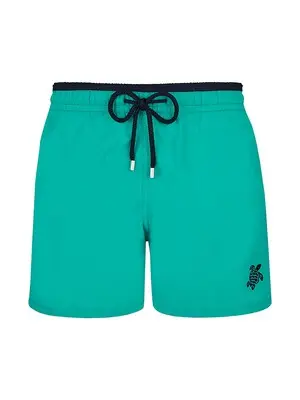 Vilebrequin Unis Swim Shorts Vert Tropezien