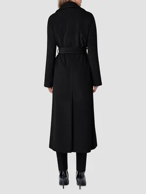 Akris Belted Collar Maxi Coat