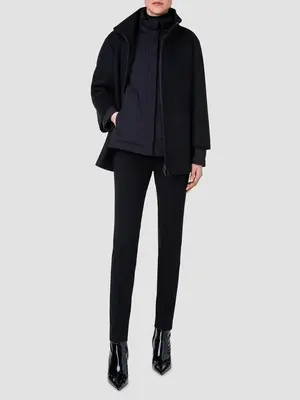 Akris Core Layered Wool-blend Jacket