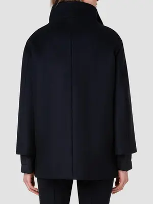 Akris Core Layered Wool-blend Jacket