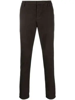 DONDUP Straight-leg Chino Trousers - Brown