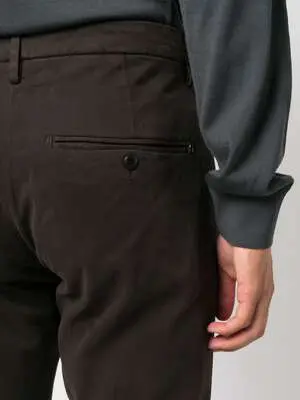 DONDUP Straight-leg Chino Trousers - Brown