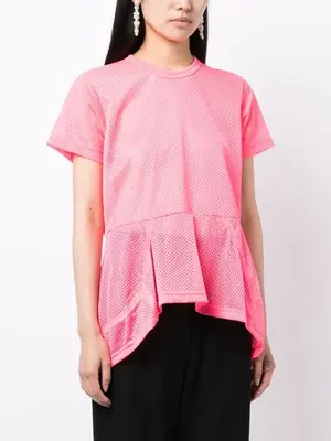 Comme Des Garçons Asymmetric-hem T-shirt
