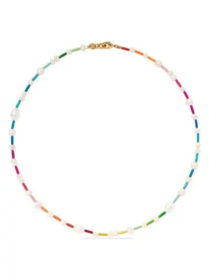 ROXANNE ASSOULIN The Happy Pearl Necklace - Blue