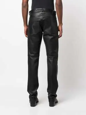 1017 Alyx 9sm Straight-leg Leather Trousers