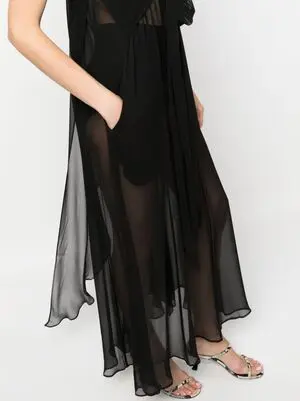 Filippa K Semi-sheer Silk Slip Dress