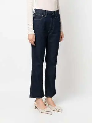 AGOLDE Whisper Mid-rise Flared Jeans - Blue