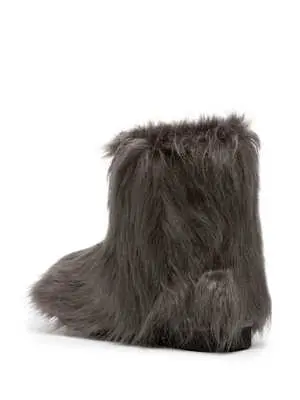 STAND STUDIO Olivia Faux-fur Ankle Boots