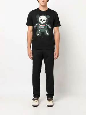 Paul Smith Drawstring Wool Chino Trousers - Black