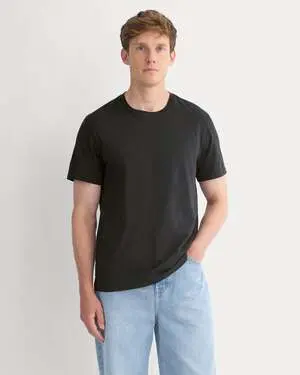 Everlane Essential Organic Crew Neck Tshirt - Black