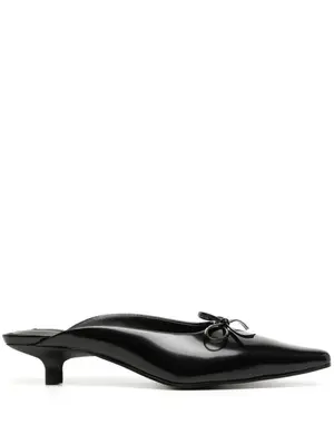 Senso Fenton Ii 30mm Leather Mules - Black