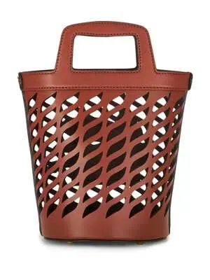 Etro Coffa Leather Bucket Bag - Brown
