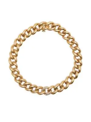 Shay 18k Yellow Pavé Diamond Chain Bracelet - Gold