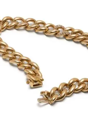 Shay 18k Yellow Pavé Diamond Chain Bracelet