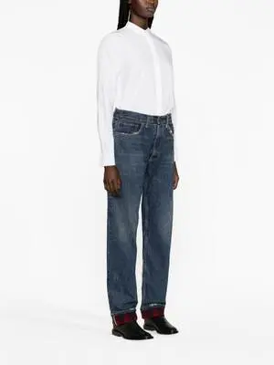 MAISON MARGIELA Ripped Straight-leg Jeans