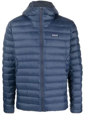 Patagonia Padded Hooded Jacket Blue