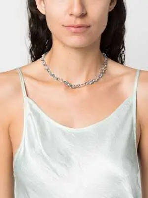 SWAROVSKI Gema Crystal-embellished Necklace - Blue