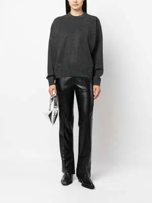 Alexander Wang Rhinestone-embellished Wool Jumper