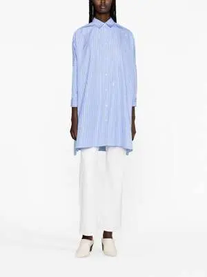 JIL SANDER Striped Cotton Shirt