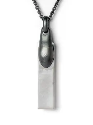 PARTS OF FOUR Chrysalis Necklace - Grey