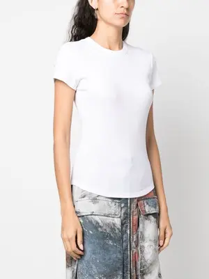 Isabel Marant Étoile Taomi Ribbed Cotton T-shirt - White