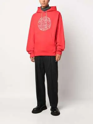 Marni Logo-print Cotton Hoodie