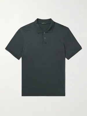 Men's Charcoal Polos