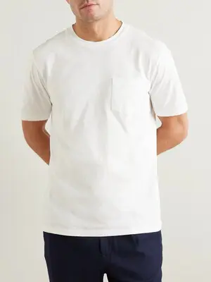Hartford Pocket Cotton-jersey T-shirt