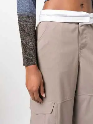 Gcds Wide-leg Cargo Trousers