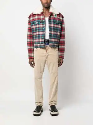 Dsquared2 Fur-collared Blouson Jacket