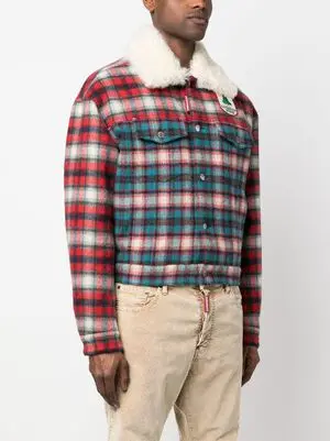 Dsquared2 Fur-collared Blouson Jacket