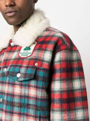 Dsquared2 Fur-collared Blouson Jacket