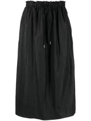 Woolrich High-waisted Midi Skirt