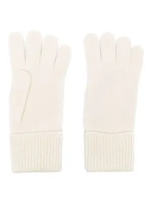 WOOLRICH Woolrich Logo-Patch Cashmere Gloves