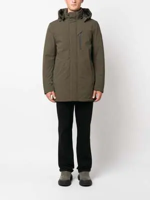 Woolrich Mountain Padded-interior Parka Coat - Green