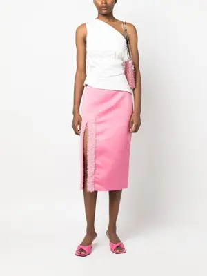 Viktor & Rolf Slit Midi Skirt