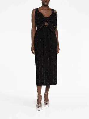 Viktor & Rolf Starry Night Crystal-embellished Midi Dress