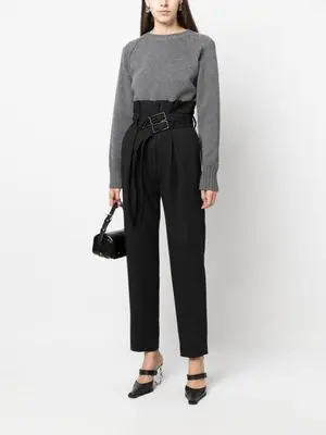 REV High-waist Cropped Trousers
