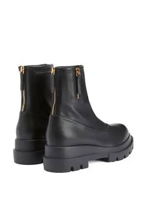 GIUSEPPE ZANOTTI Avide Zip-up Combat Boots - Black