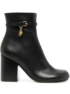 JW Anderson 80mm Logo-charm Leather Boots
