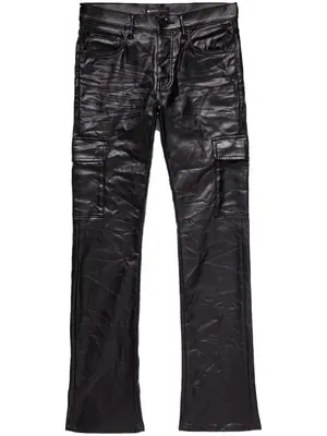 PURPLE BRAND P004 Cargo Flared Jeans